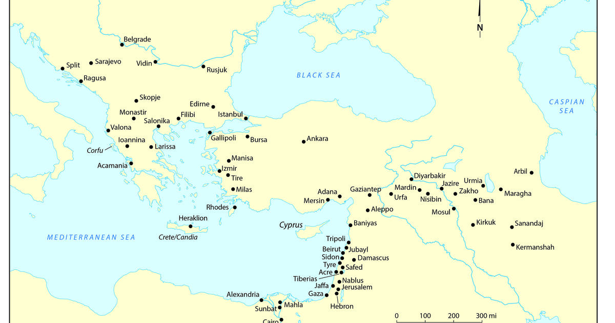 Early Modern Jewish Communities in the Eastern Mediterranean | Posen ...