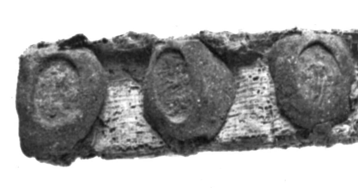 Papyrus, Rolled and Sealed | Posen Library