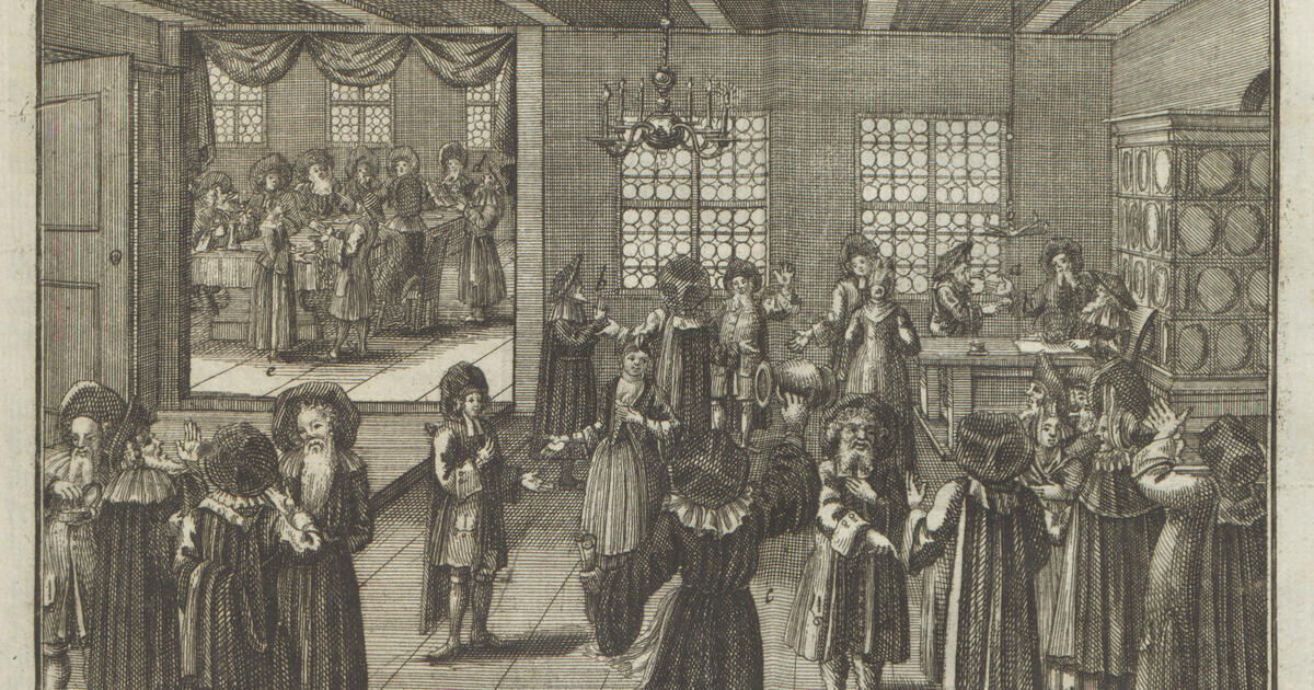 Jewish Betrothal Ceremony | Posen Library