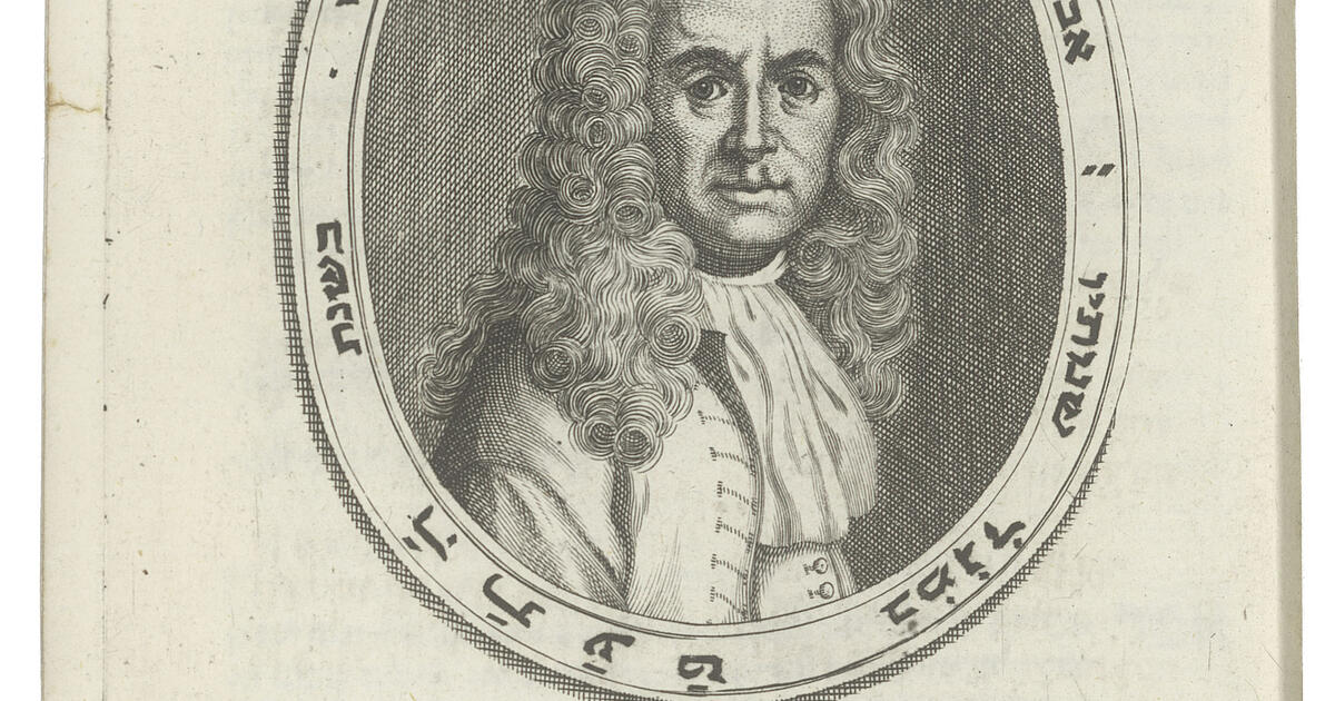 Self-Portrait of Abraham ben Shabbetai Kohen | Posen Library