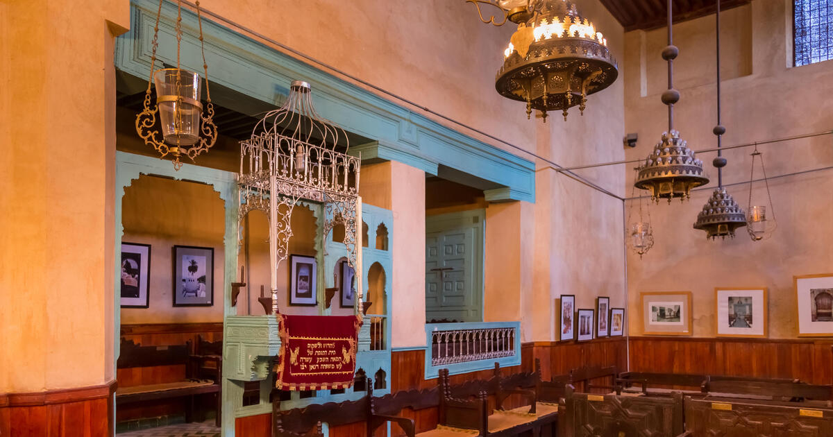 Ibn Danan Synagogue, Fez, Morocco | Posen Library