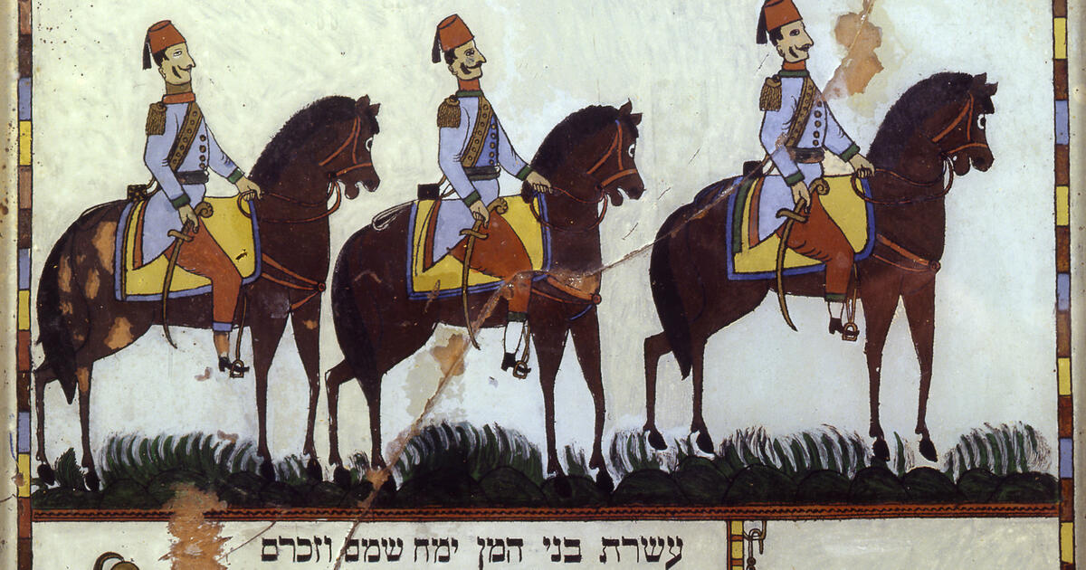 Purim Story Painting | Posen Library
