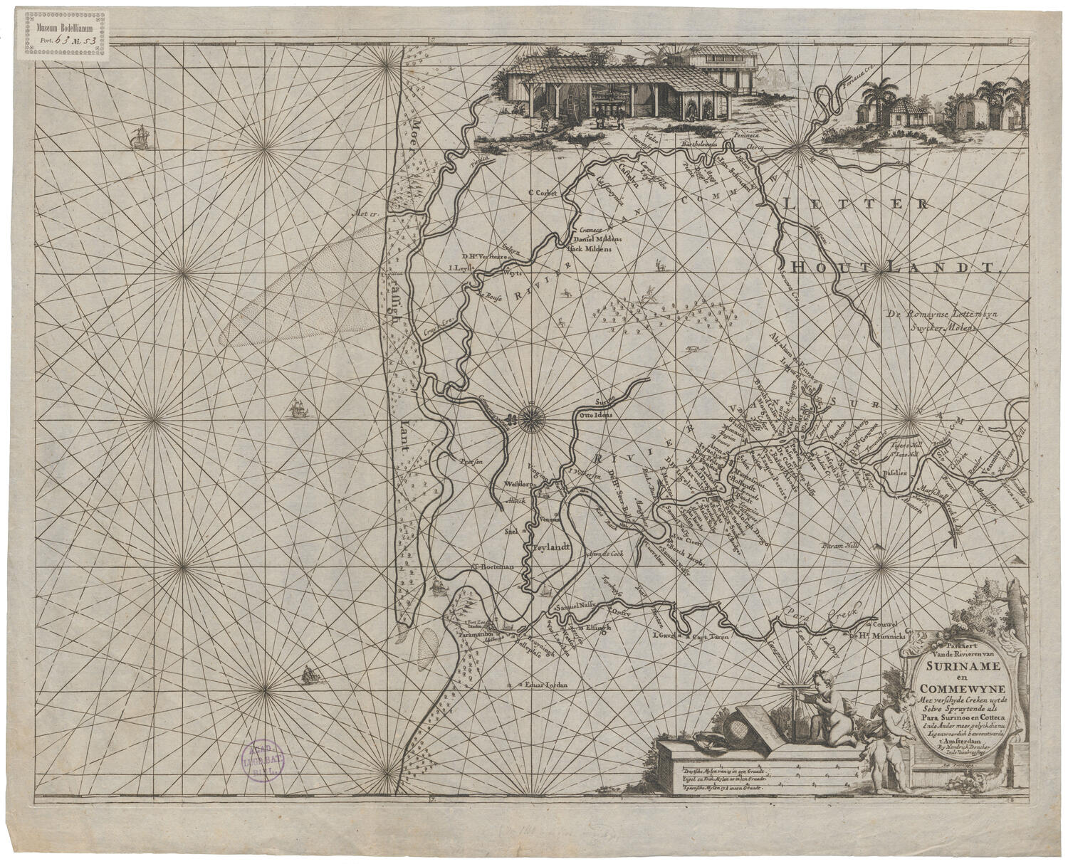 Map of Suriname | Posen Library